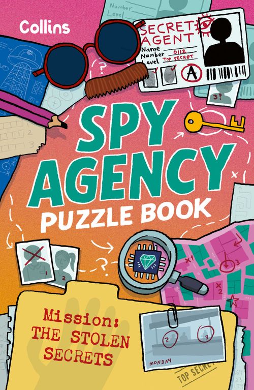 Spy Agency Puzzle Book – The Stolen Secrets by – Collins