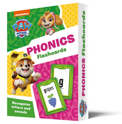 PAW Patrol Phonics Flashcards by Collins Preschool