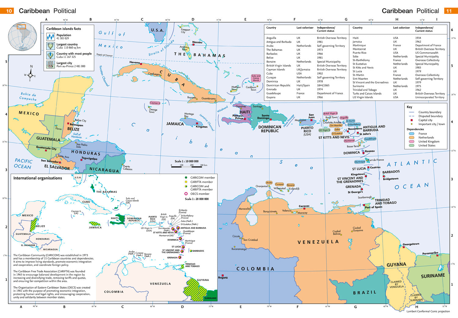 Collins Social Studies Atlas for the Caribbean