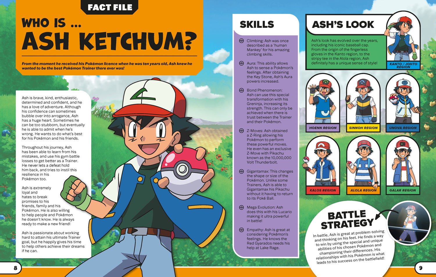 Pokémon Ash's Journey: A Visual Guide to Ash's Epic Story by Pokémon – Collins