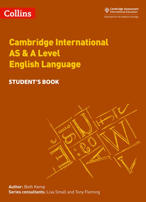 Cambridge International AS & A Level English Language Student's Book by ...