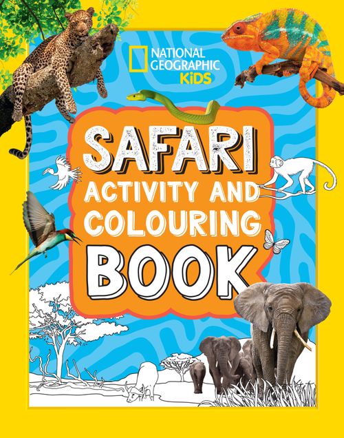 Safari Activity and Colouring Book by – Collins