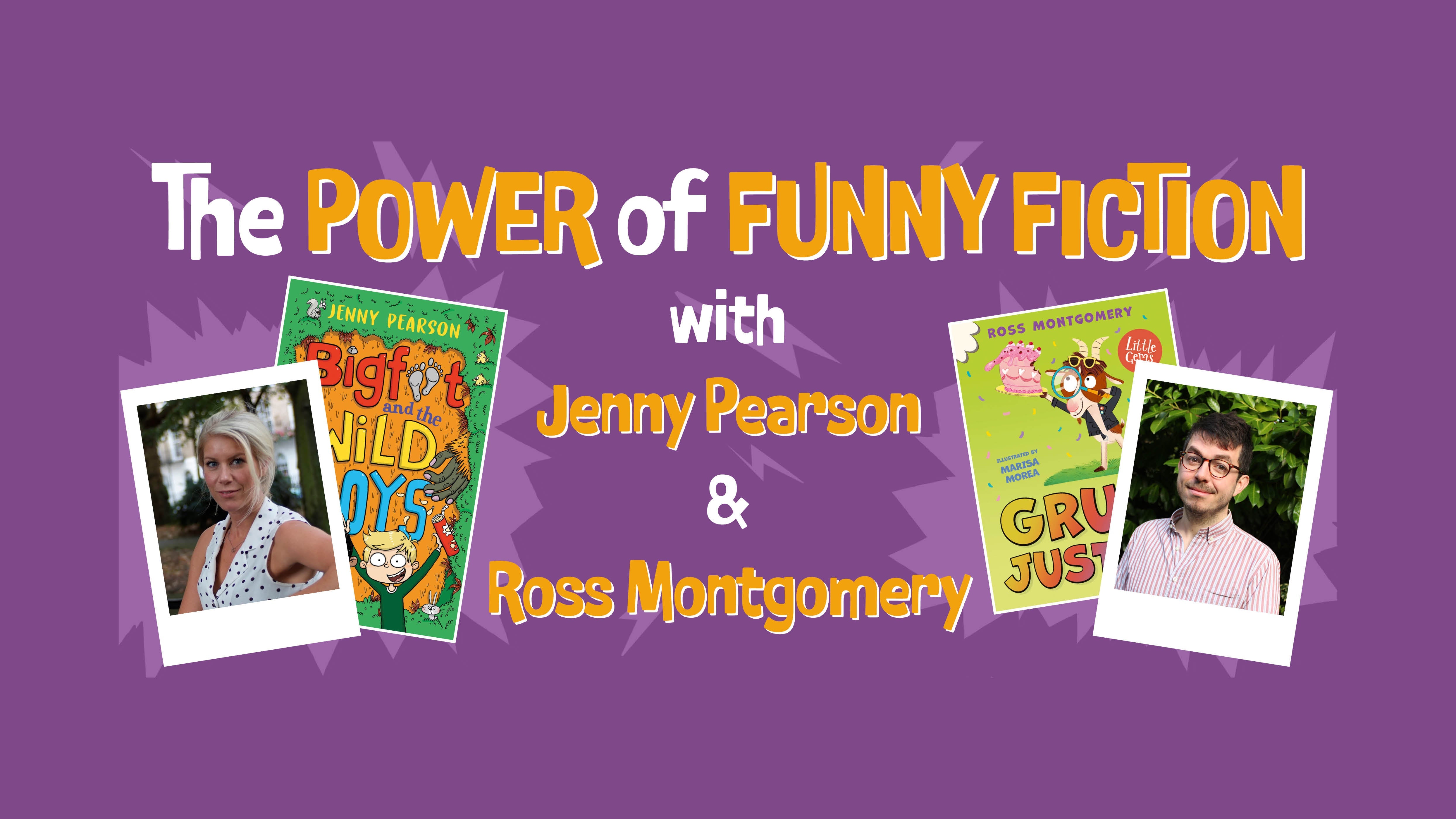 The power of funny fiction with Jenny Pearson and Ross Montgomery – Collins