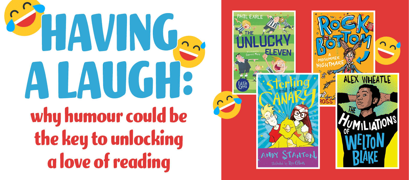 Having a laugh: Why humour could be the key to unlocking a love of rea ...