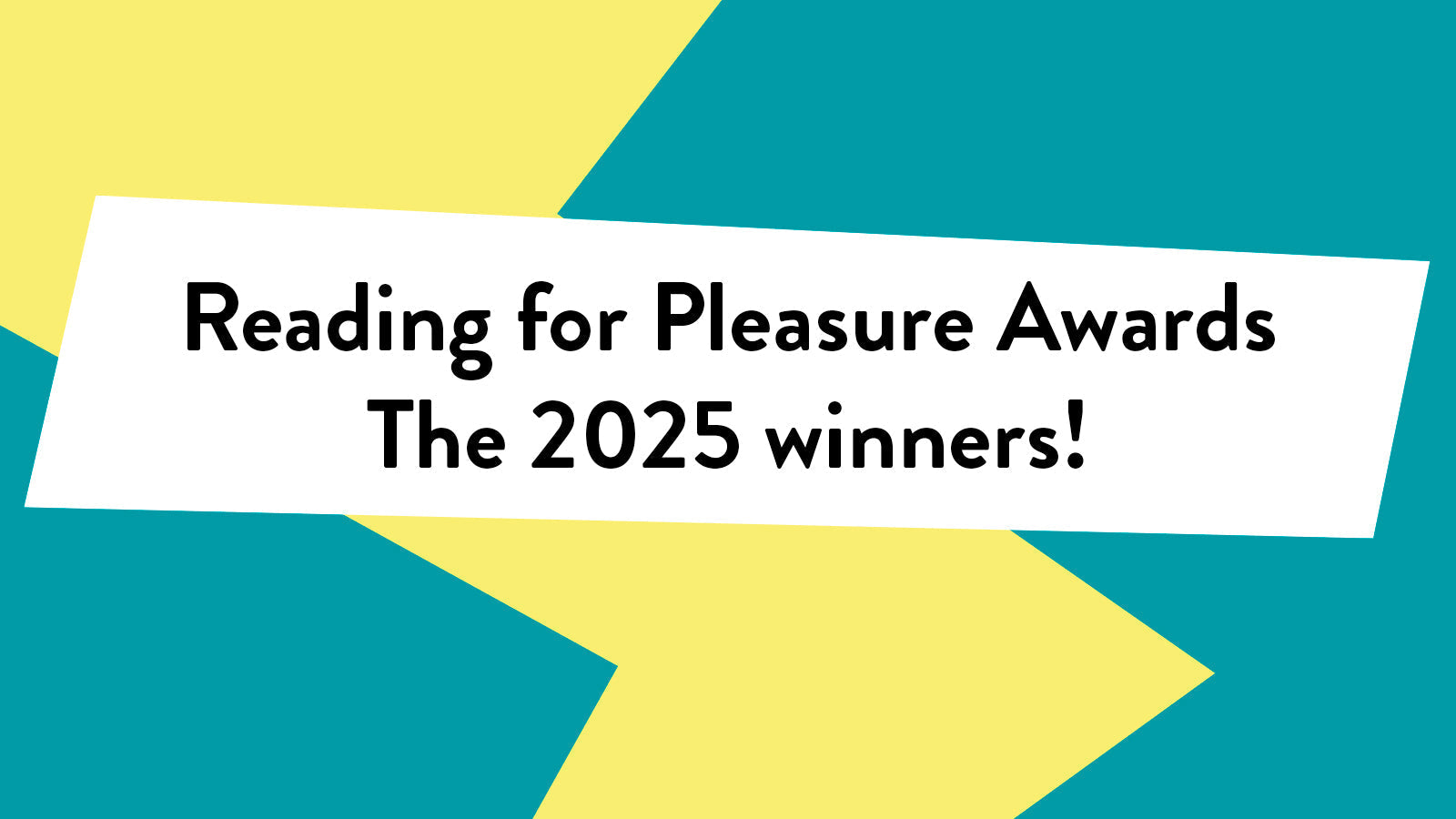 Reading for Pleasure Awards – the 2025 winners! – Collins