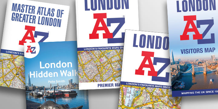 A-Z London Atlases & Maps | Collins Maps & Atlases