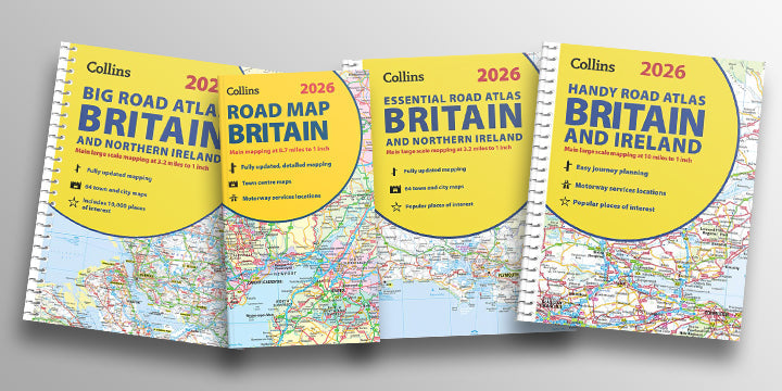 Britain Road Maps & Atlases | Plan Your Journey with Collins