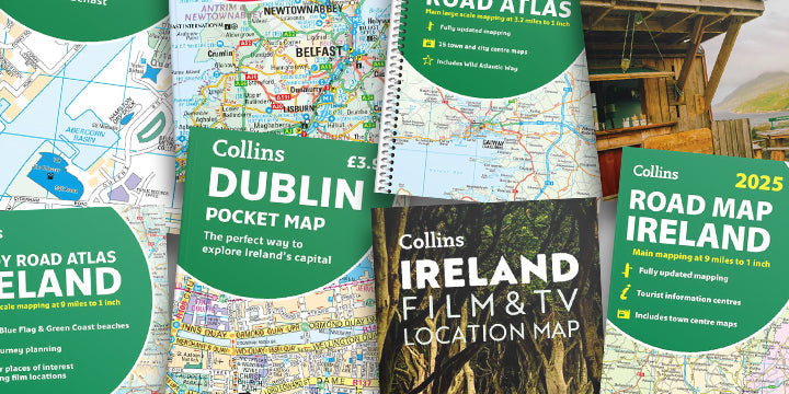 Road Atlases & Maps of Ireland | Collins Maps & Atlases