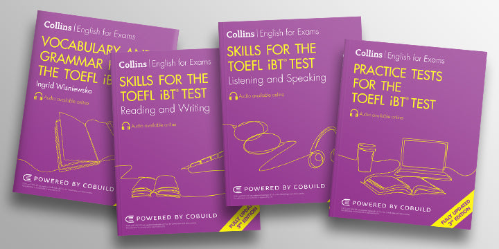 TOEFL Test Preparation Books | Collins English for Exams