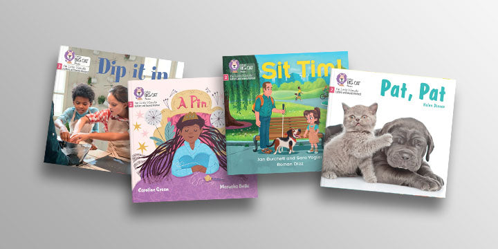 Big Cat Books for Little Wandle Letter and Sounds Phase 2 | Collins ...