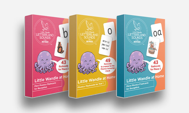 Little Wandle Phonics Flashcards | Big Cat Phonics At Home – Collins