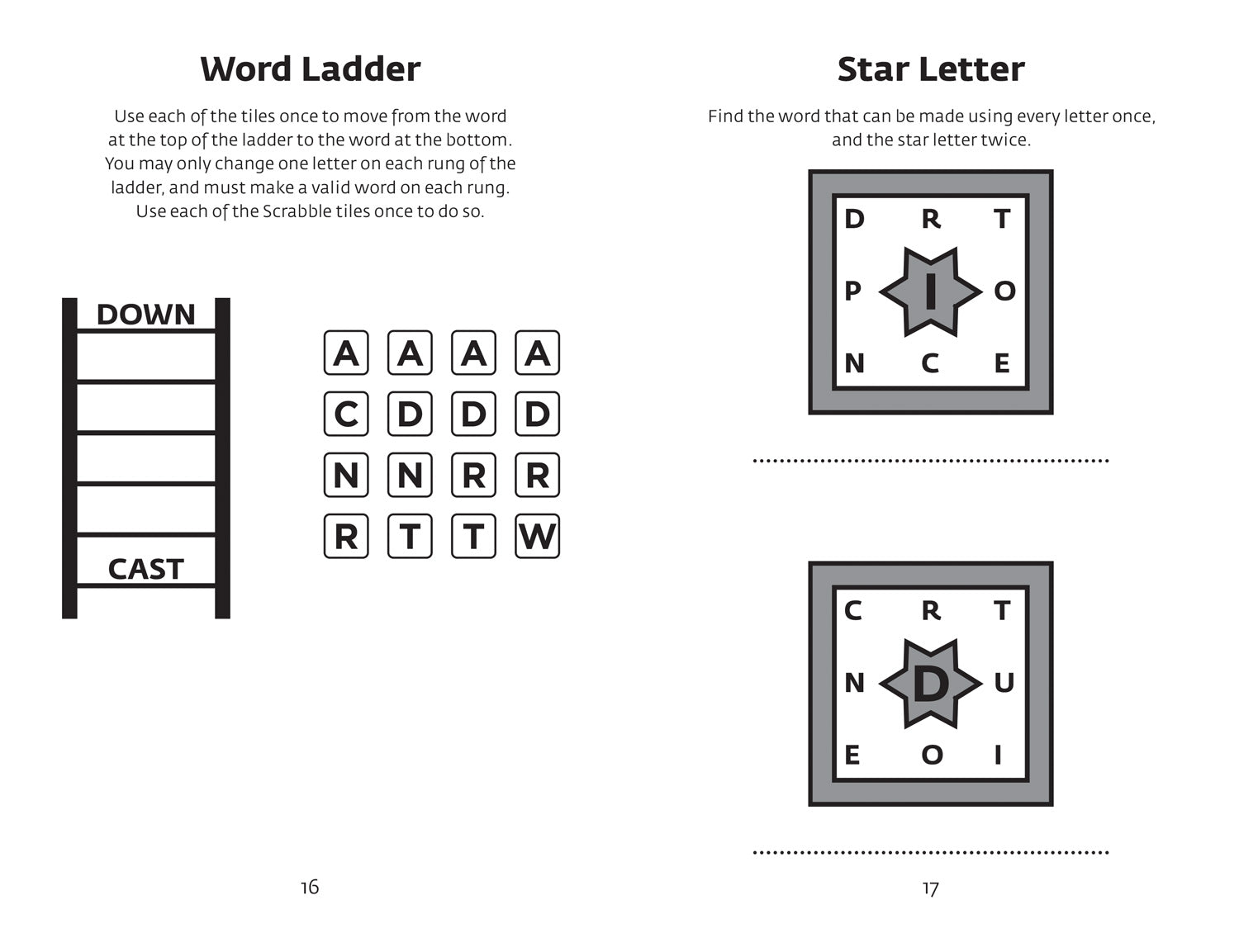 SCRABBLE™ Puzzles: Book 2 by Collins Scrabble