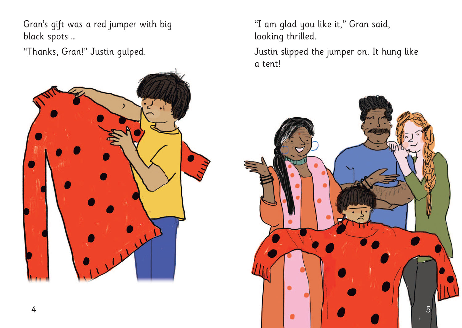 Justin's Jumper: Phase 4 Set 1 by Narinder Dhami – Collins