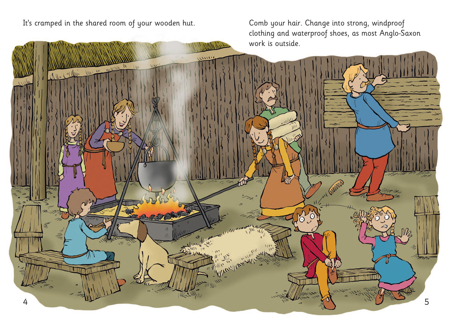 Anglo-Saxon Days: Phase 5 Set 5 by Lindsay Galvin – Collins