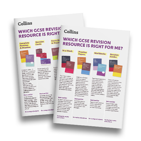 Collins Revision Books & Resources | SATs, KS3, GCSE & A Level