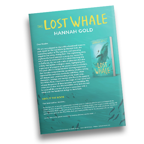 The Lost Whale by Hannah Gold – Collins