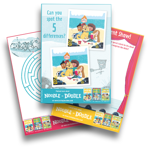 Noodle the Doodle Wins the Day by Jonathan Meres – Collins
