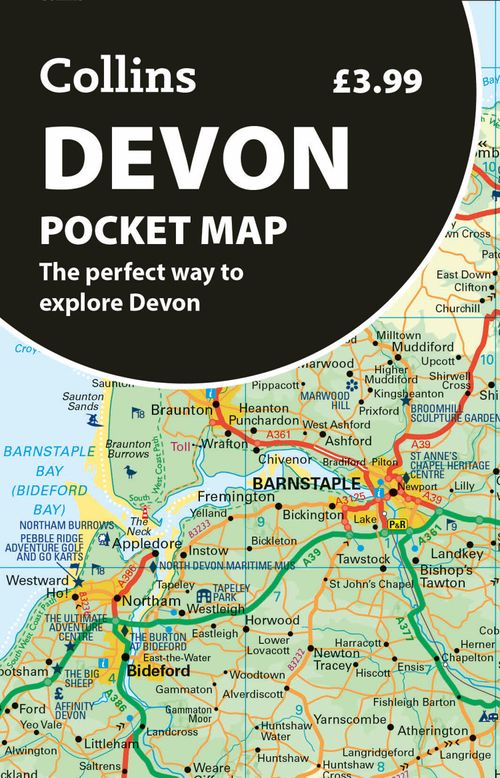 Devon Pocket Map: The perfect way to explore Devon – Collins