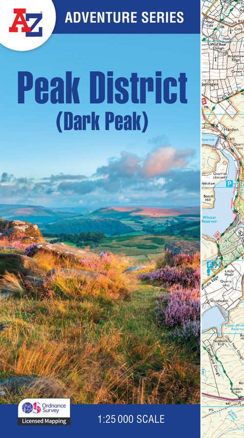 Peak District (Dark Peak): with Ordnance Survey mapping by – Collins