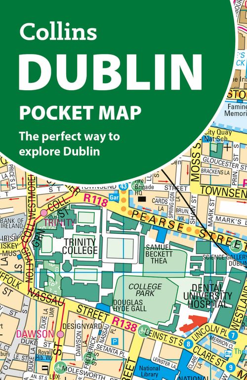 Dublin Pocket Map by – Collins