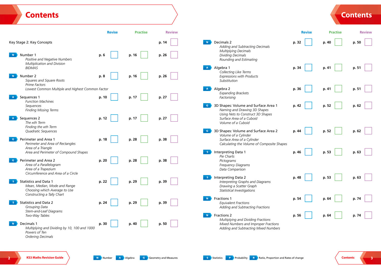 KS3 Maths Foundation Level Revision Guide by – Collins