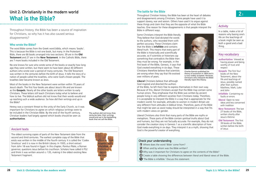 KS3 Knowing Religion - Christianity – Collins