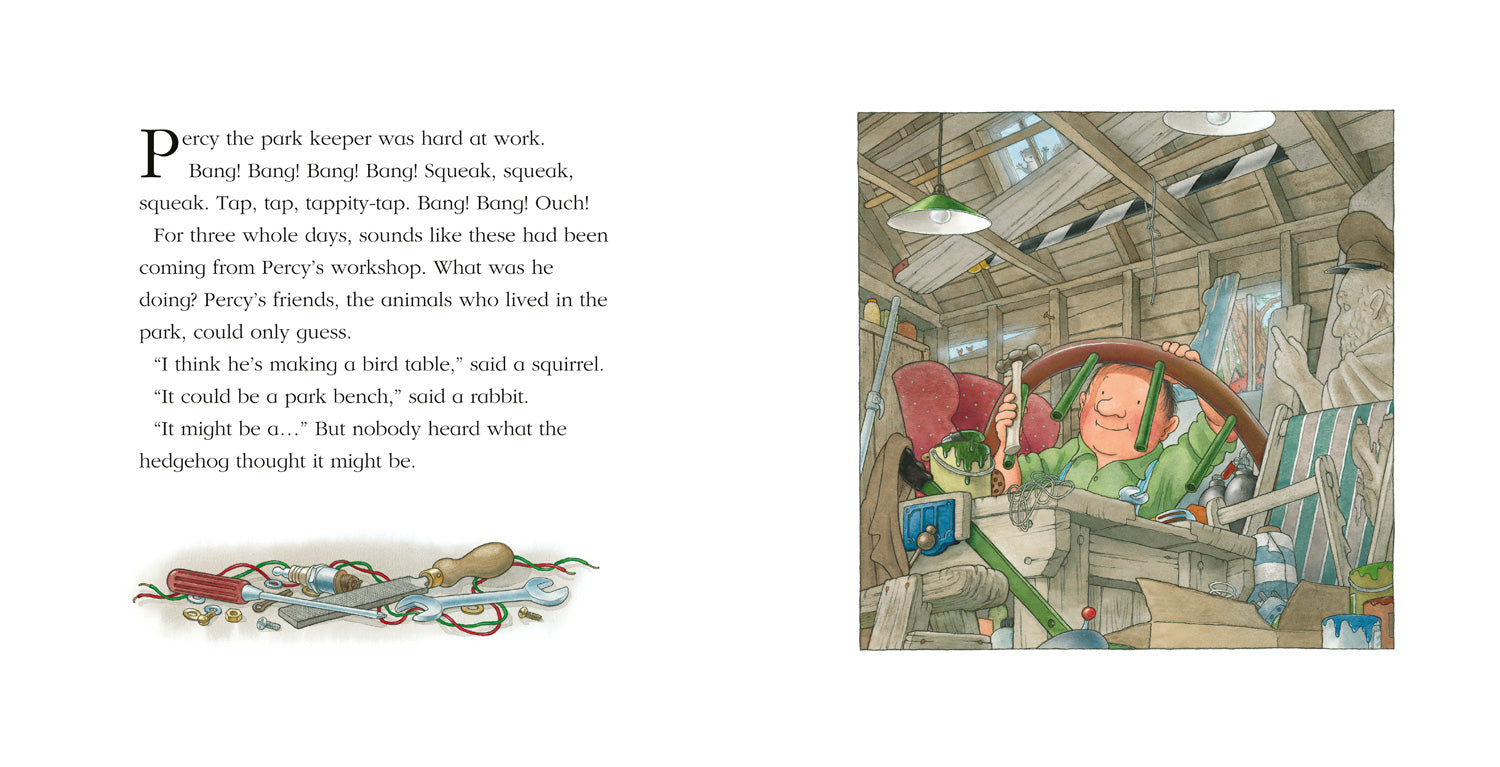 Percyu2019s Bumpy Ride by Nick Butterworth – Collins