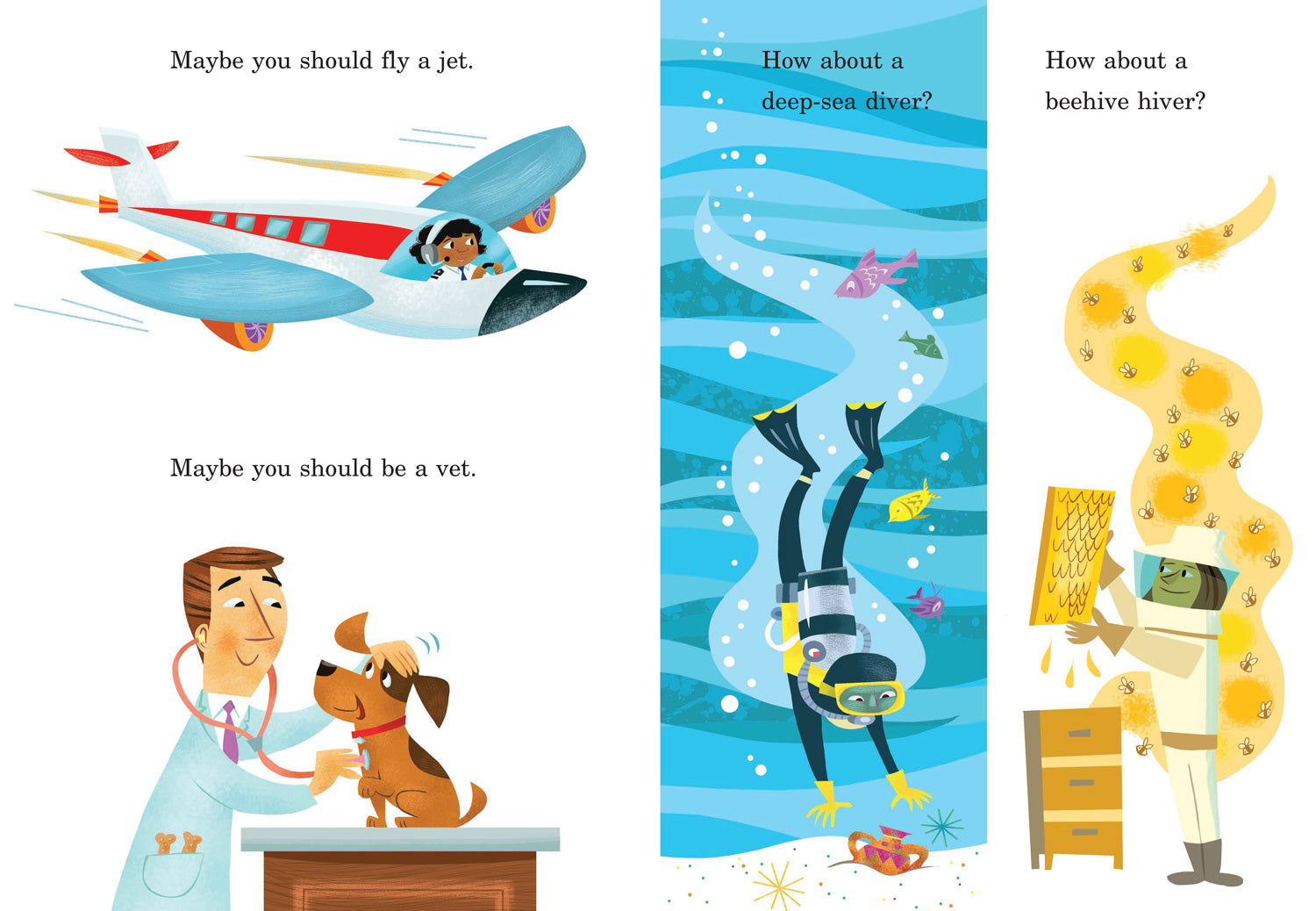 Maybe You Should Fly A Jet! Maybe You Should Be A Vet! by Dr. Seuss ...