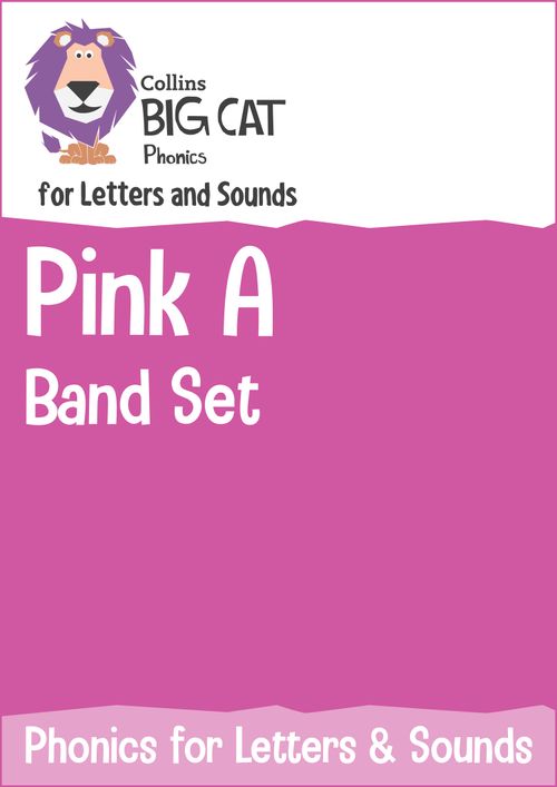 Phonics for Letters and Sounds Pink A Band Set by – Collins