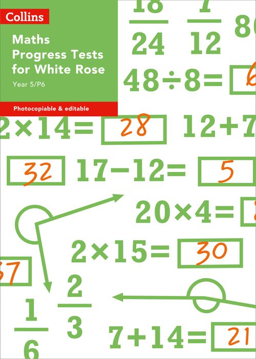 Year 5/P6 Maths Progress Tests for White Rose by Rachel Axten-Higgs ...