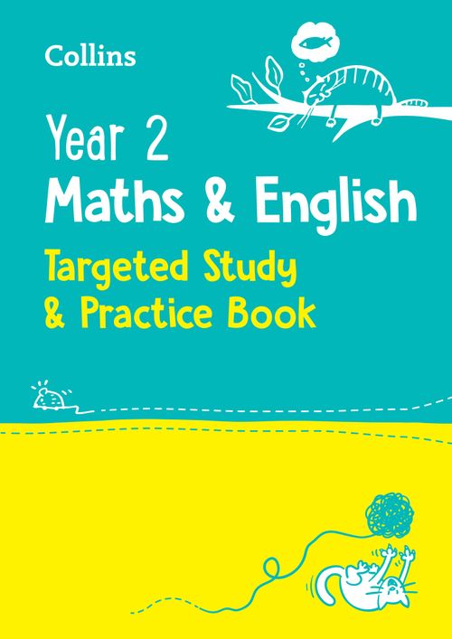 Year 2 Maths and English KS1 Targeted Study & Practice Book by – Collins