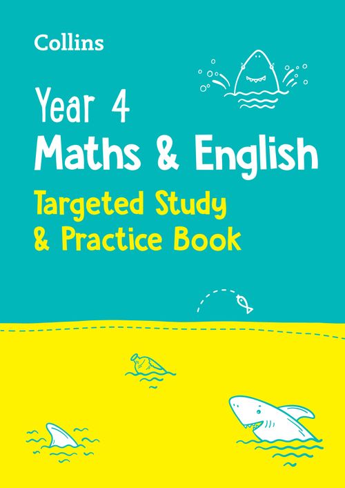 Year 4 Maths and English KS2 Targeted Study & Practice Book by – Collins