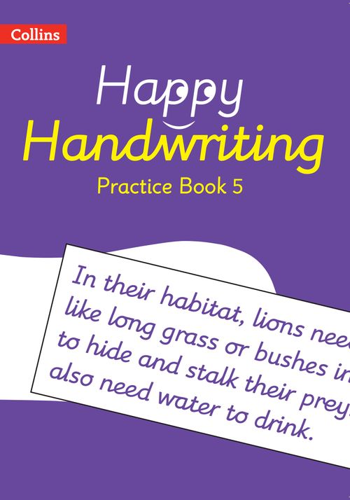 Practice Book 5 (Happy Handwriting) by Annabel Gray – Collins
