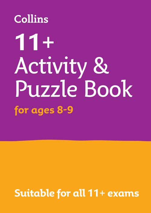 11+ Activity and Puzzle Book for ages 8-9 by – Collins
