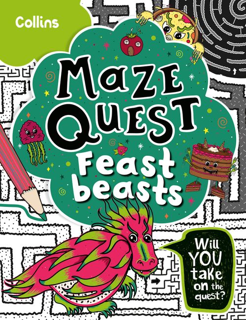 Maze Quest - Feast Beasts: Solve 50 mazes in this adventure story for ...
