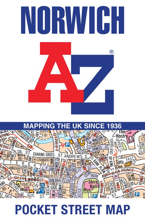 Norwich A-Z Pocket Street Map – Collins